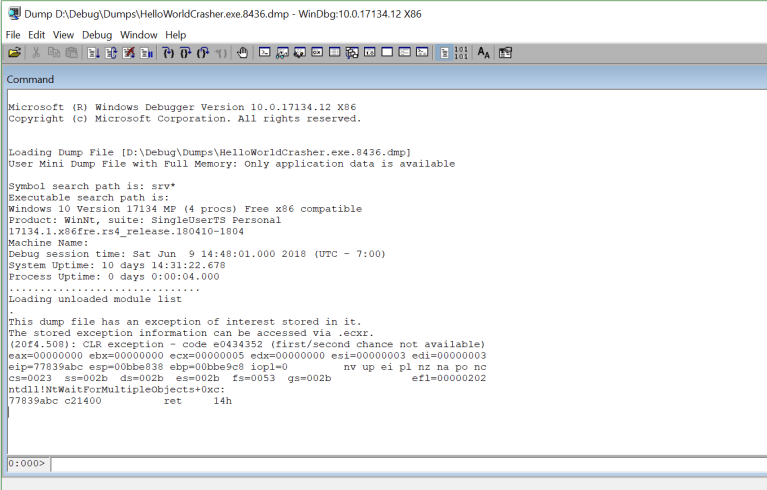How to capture and debug .NET application crash dumps in Windows – 1.21 ...